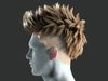 3D model Realistic Hair hawk cyberpunk VR / AR / low-poly | CGTrader