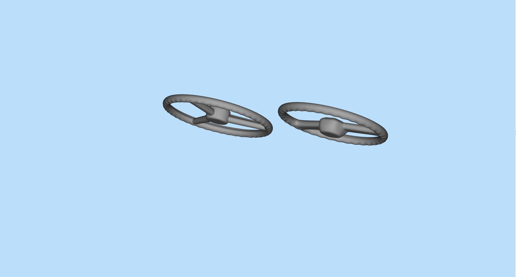 STL printable steering wheel for semi truck model kits free 3D model 3D ...