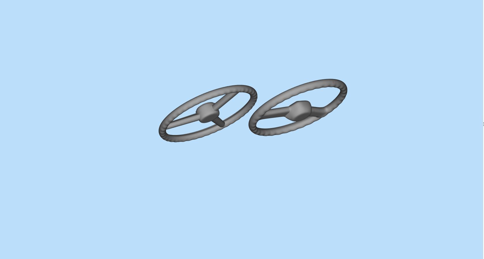 STL printable steering wheel for semi truck model kits free 3D model 3D ...