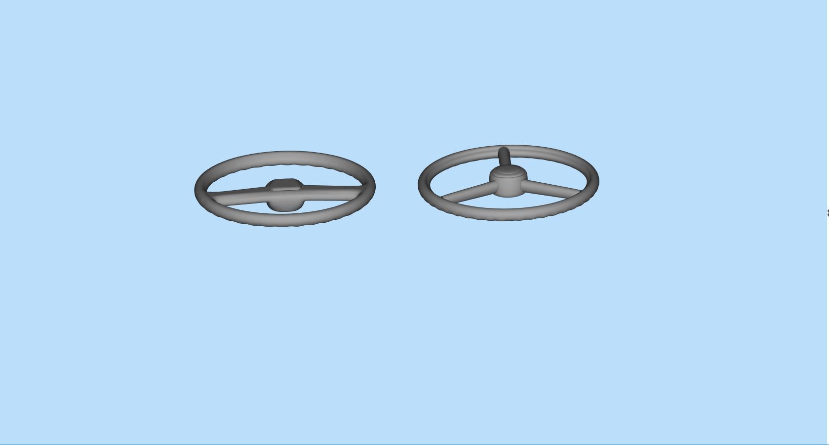 STL printable steering wheel for semi truck model kits free 3D model 3D ...