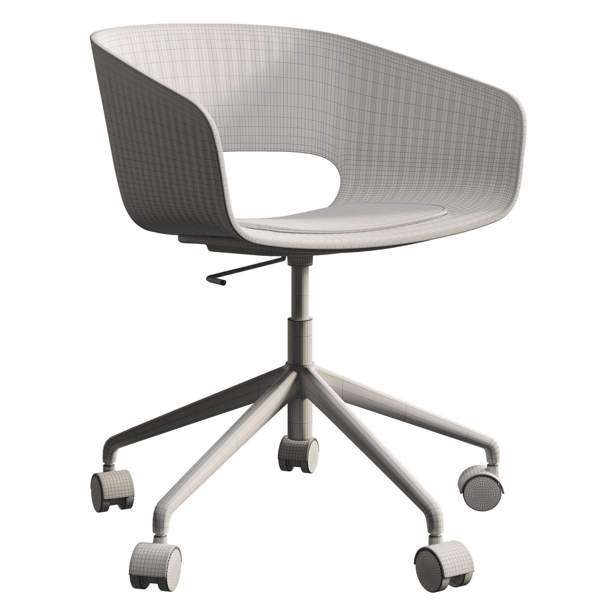 Maree Swivel Office Chair 3D model | CGTrader