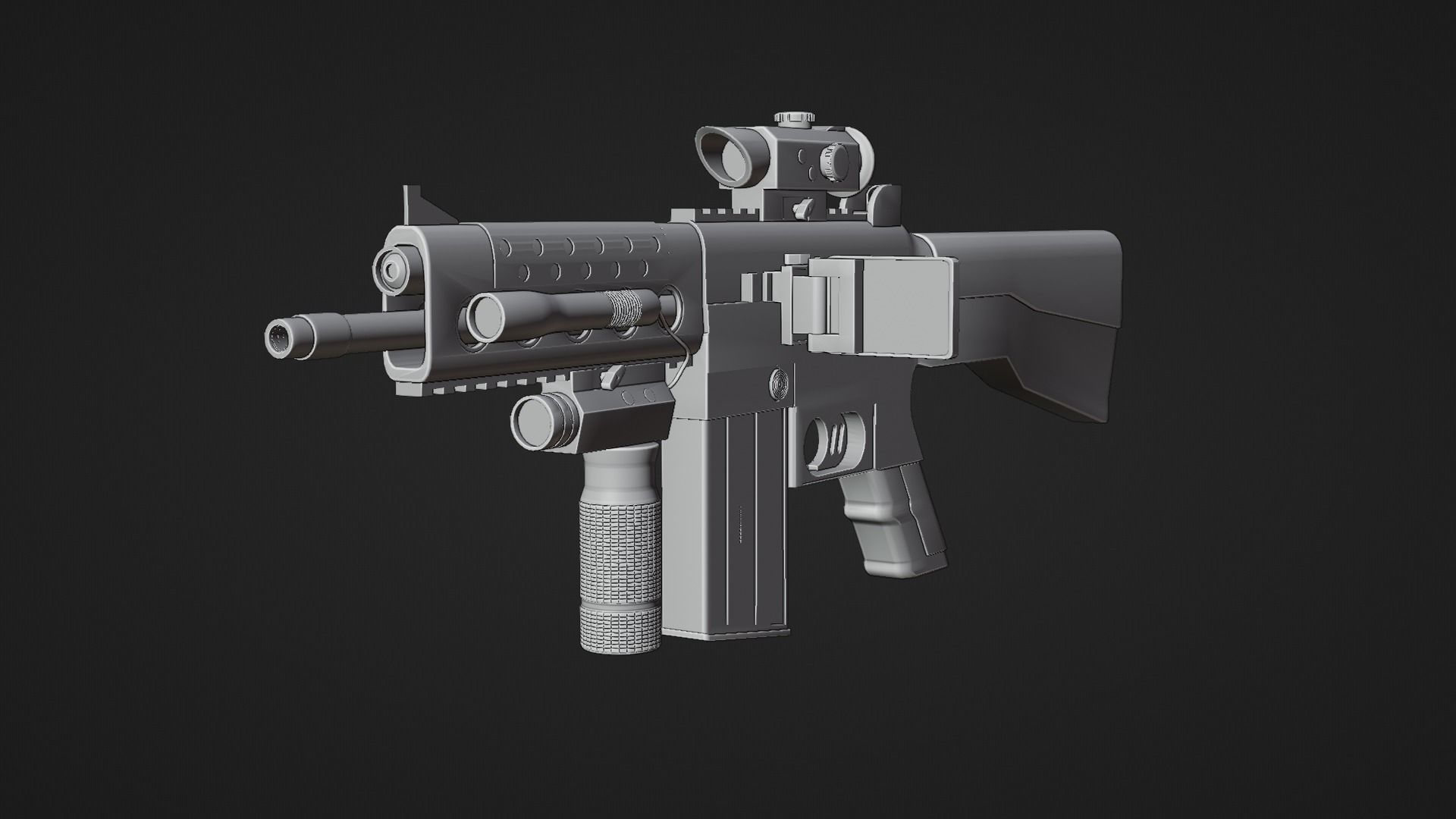 Subfusil mkIII 3D model | CGTrader
