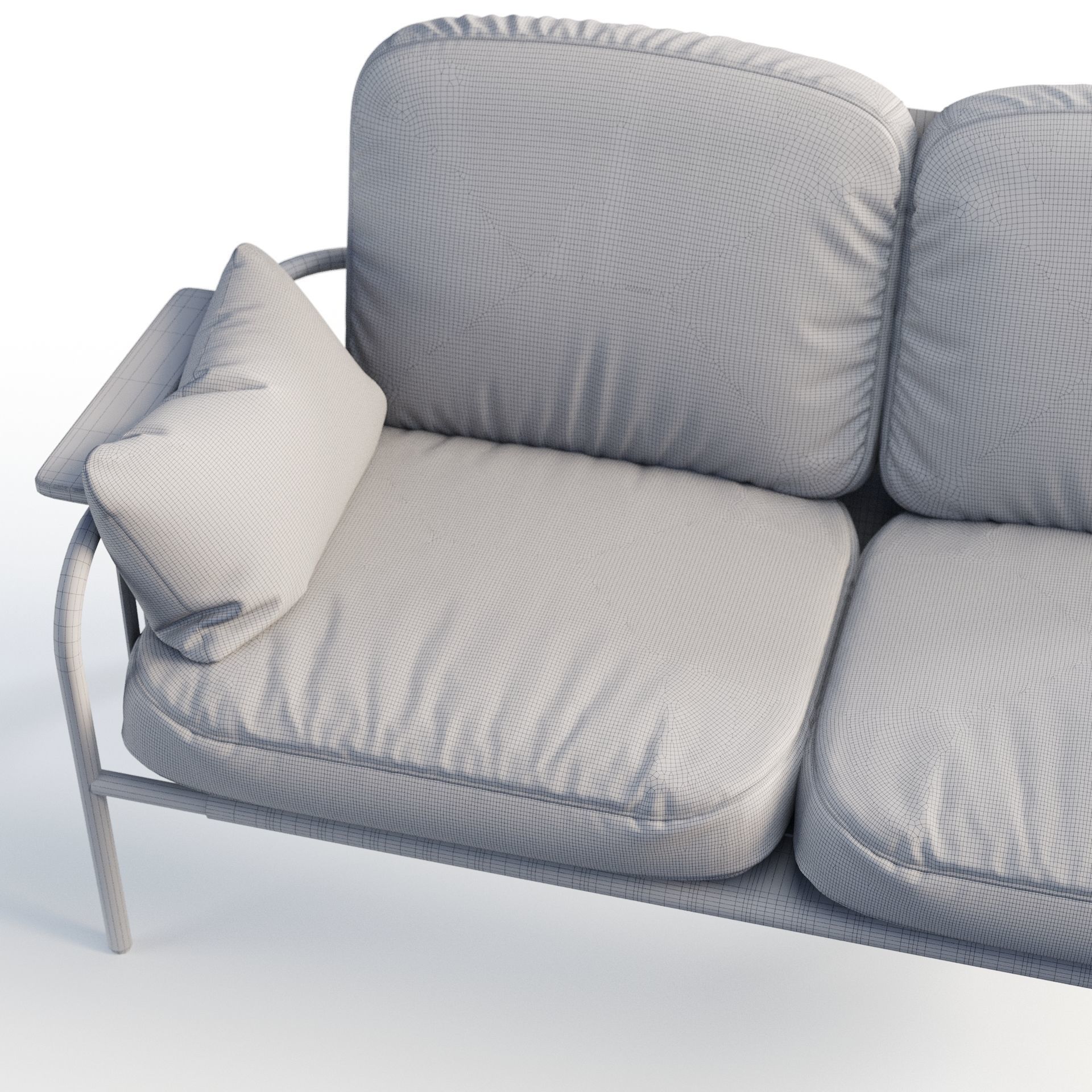 Capa Lounge Garden sofa 3D model | CGTrader
