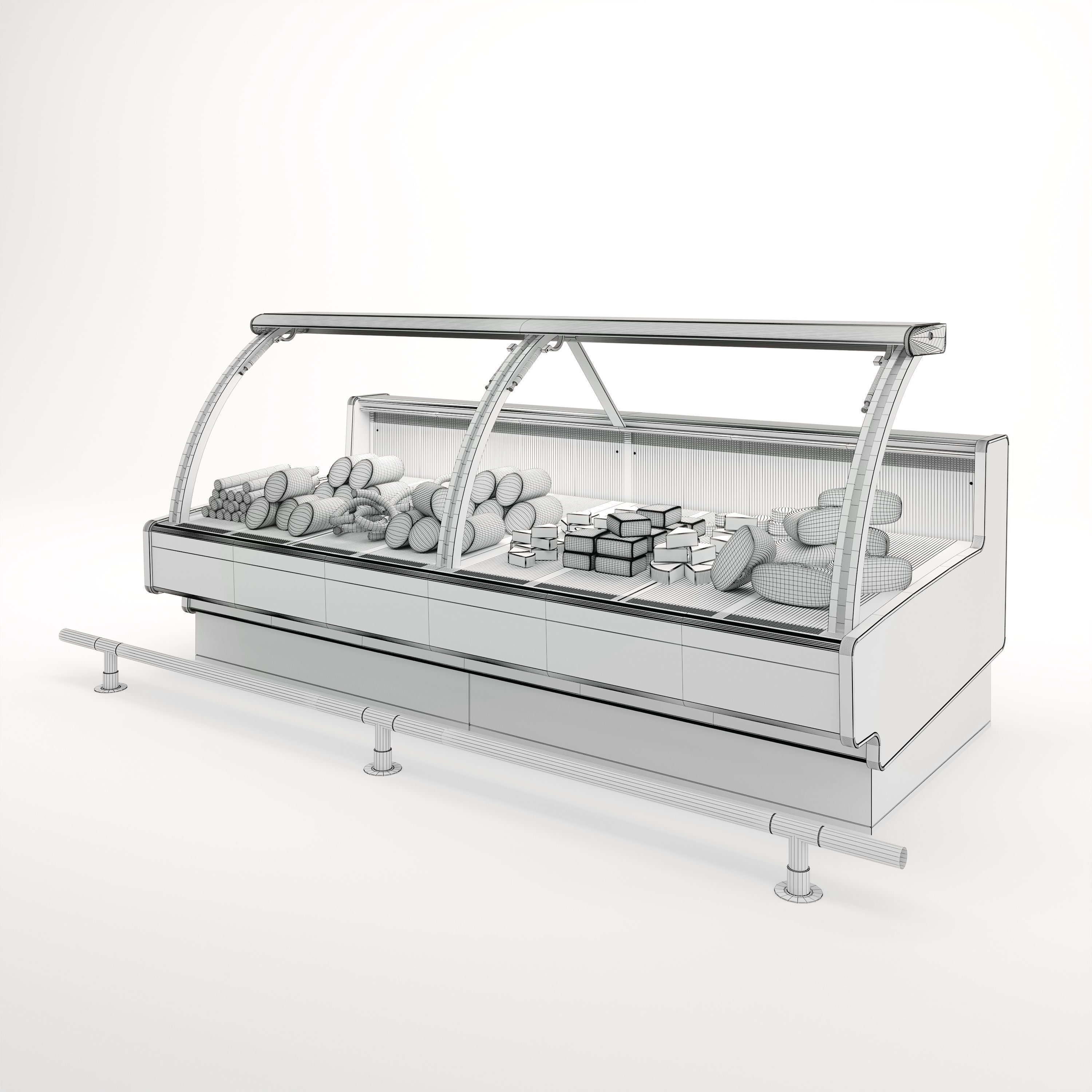 Serve-over counters by Arneg 3D model | CGTrader