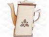 Tea box teapot plan for laser cut Ready cut table decor drawing 3D ...