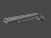 3D model Double Barrel Shotgun VR / AR / low-poly | CGTrader