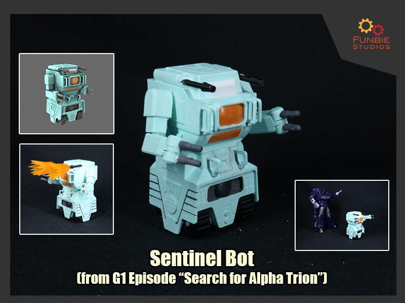 Sentinel Bot from Transformers G1 Episode Search for Alpha Trion 3D model 3D printable | CGTrader
