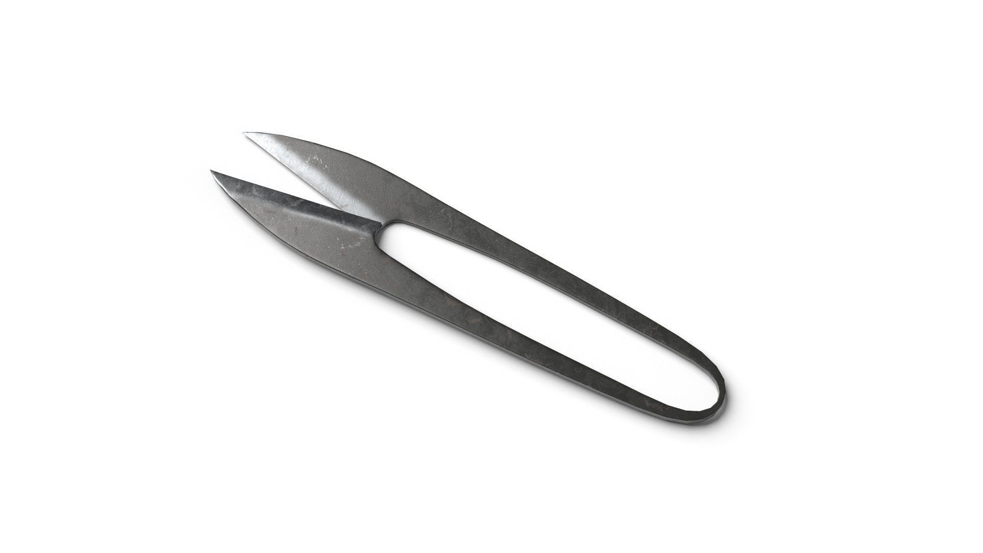 Traditional Japanese Scissors 3D model | CGTrader
