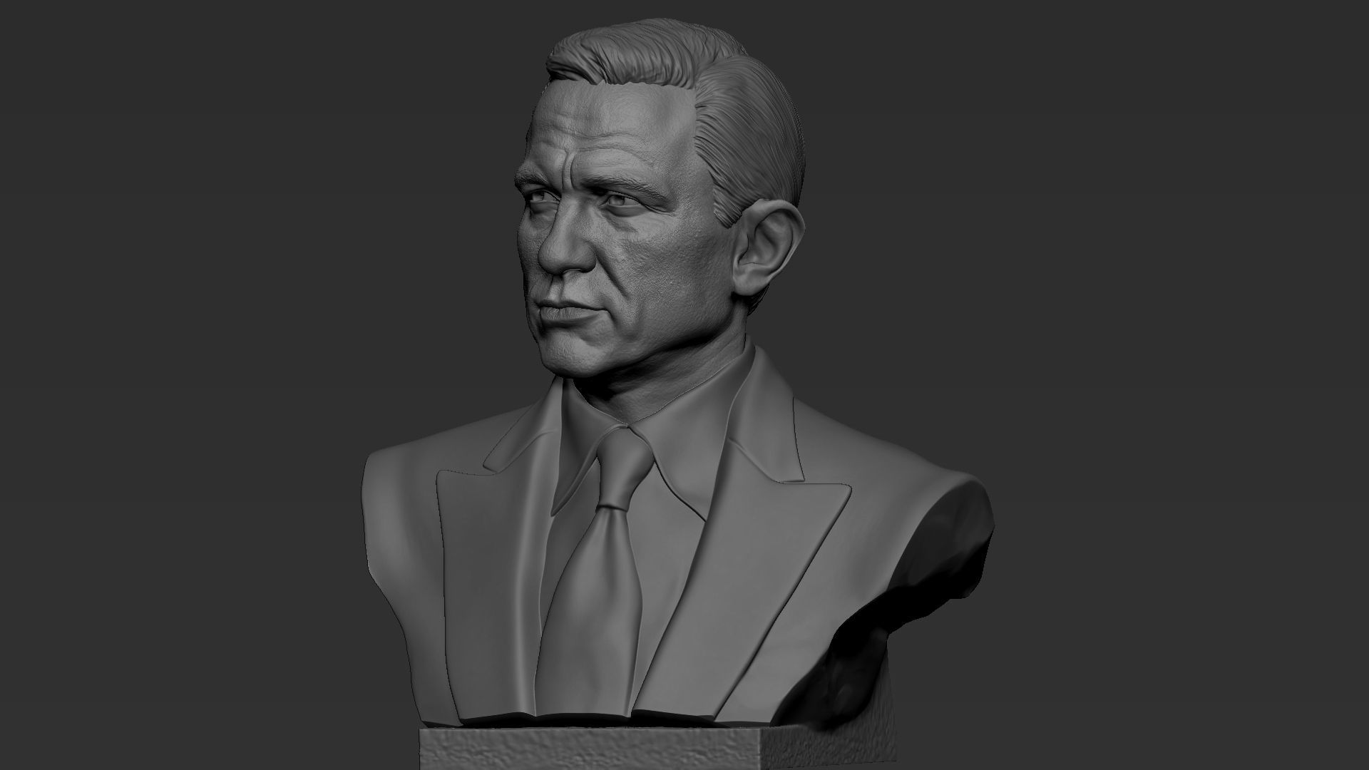 Daniel Craig 3D model 3D printable | CGTrader