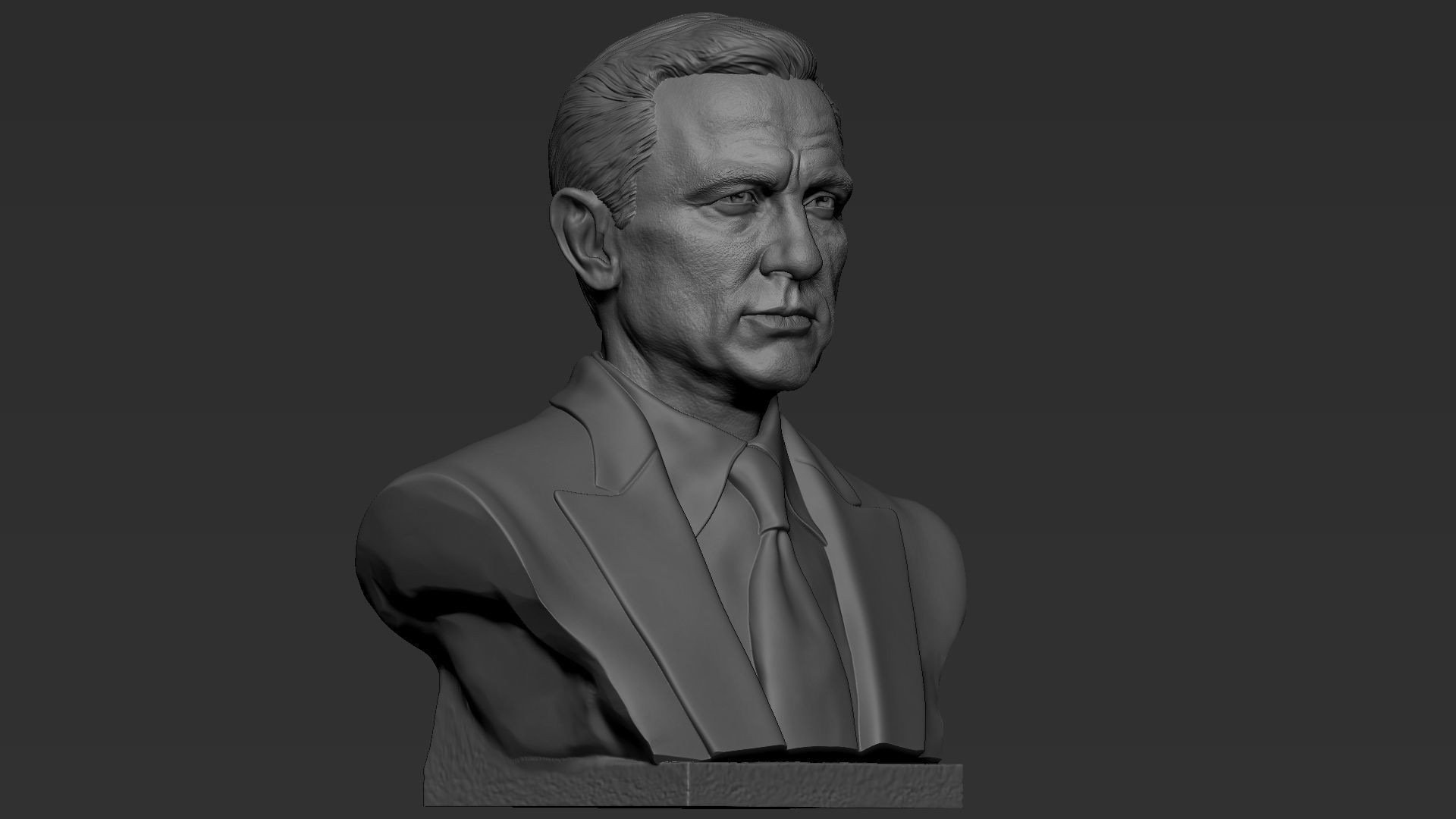 Daniel Craig 3D model 3D printable | CGTrader