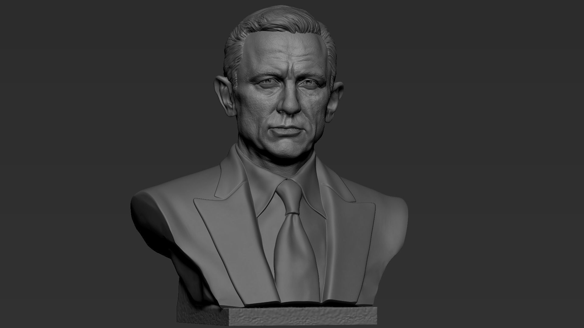Daniel Craig 3D model 3D printable | CGTrader