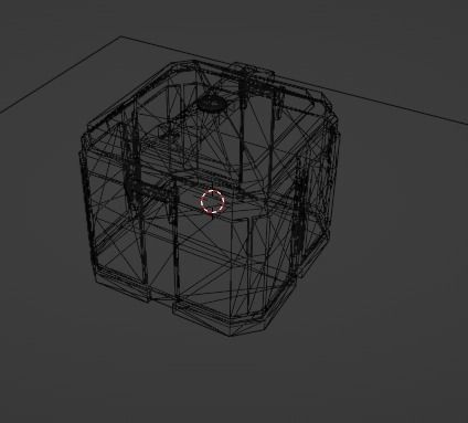 3D model Sci Fi Stylized Spaceship Box VR / AR / low-poly | CGTrader