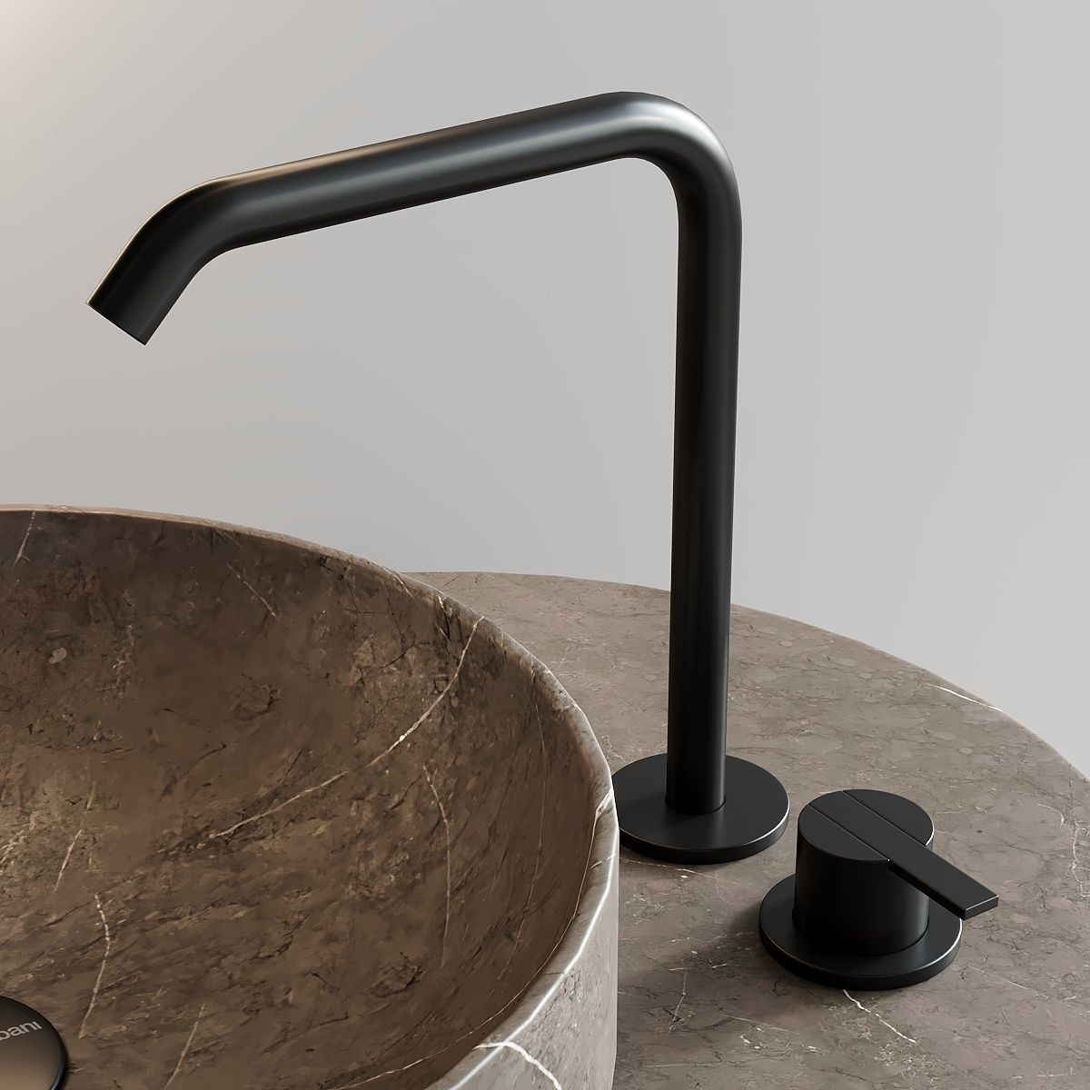 Inbani Grate Vanity Unit Set 10 3D model | CGTrader