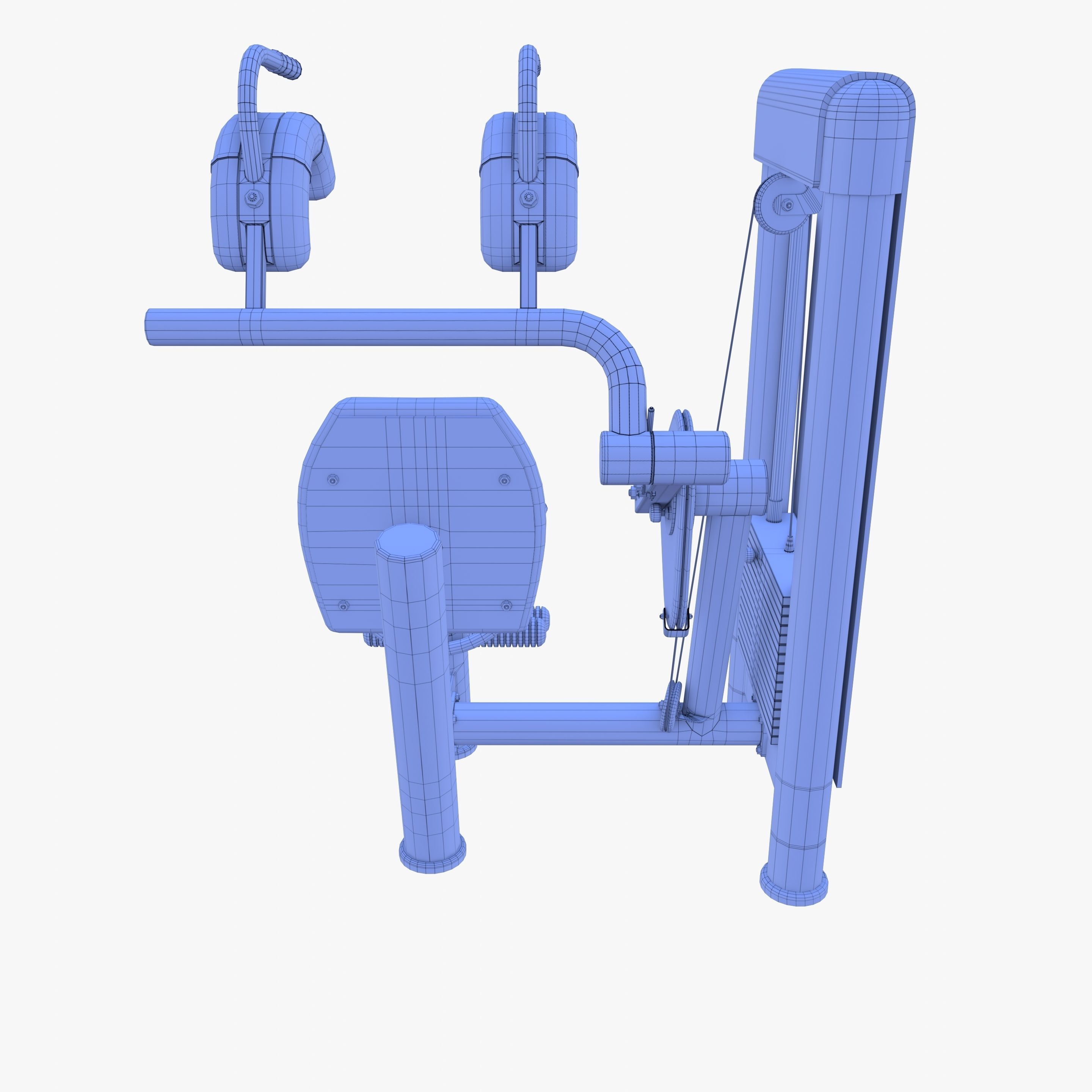 Upper ab machine 3D model | CGTrader