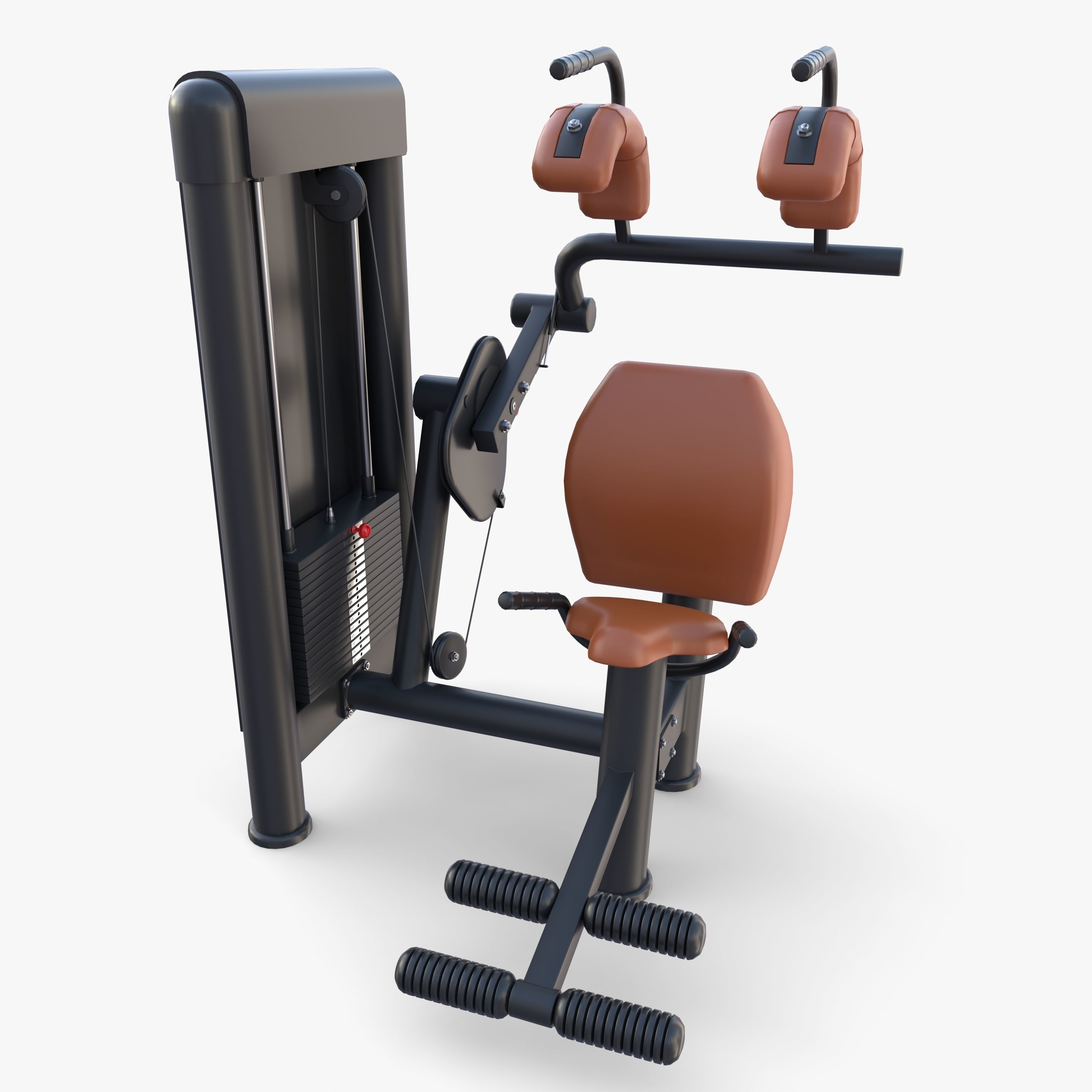 Upper ab machine 3D model | CGTrader