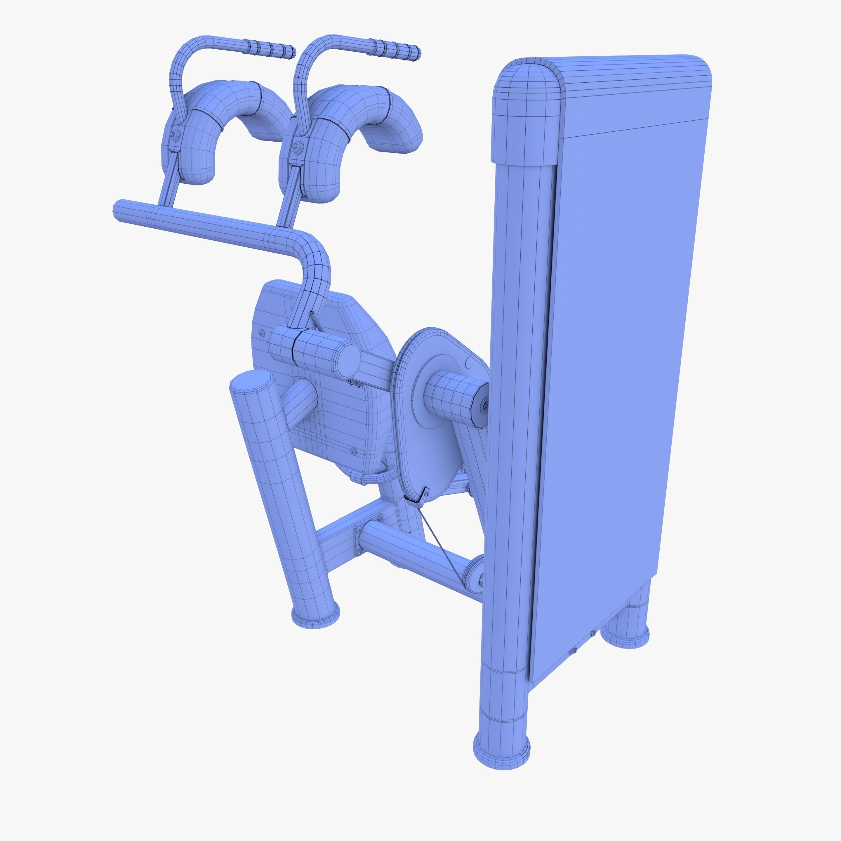 Upper ab machine 3D model | CGTrader