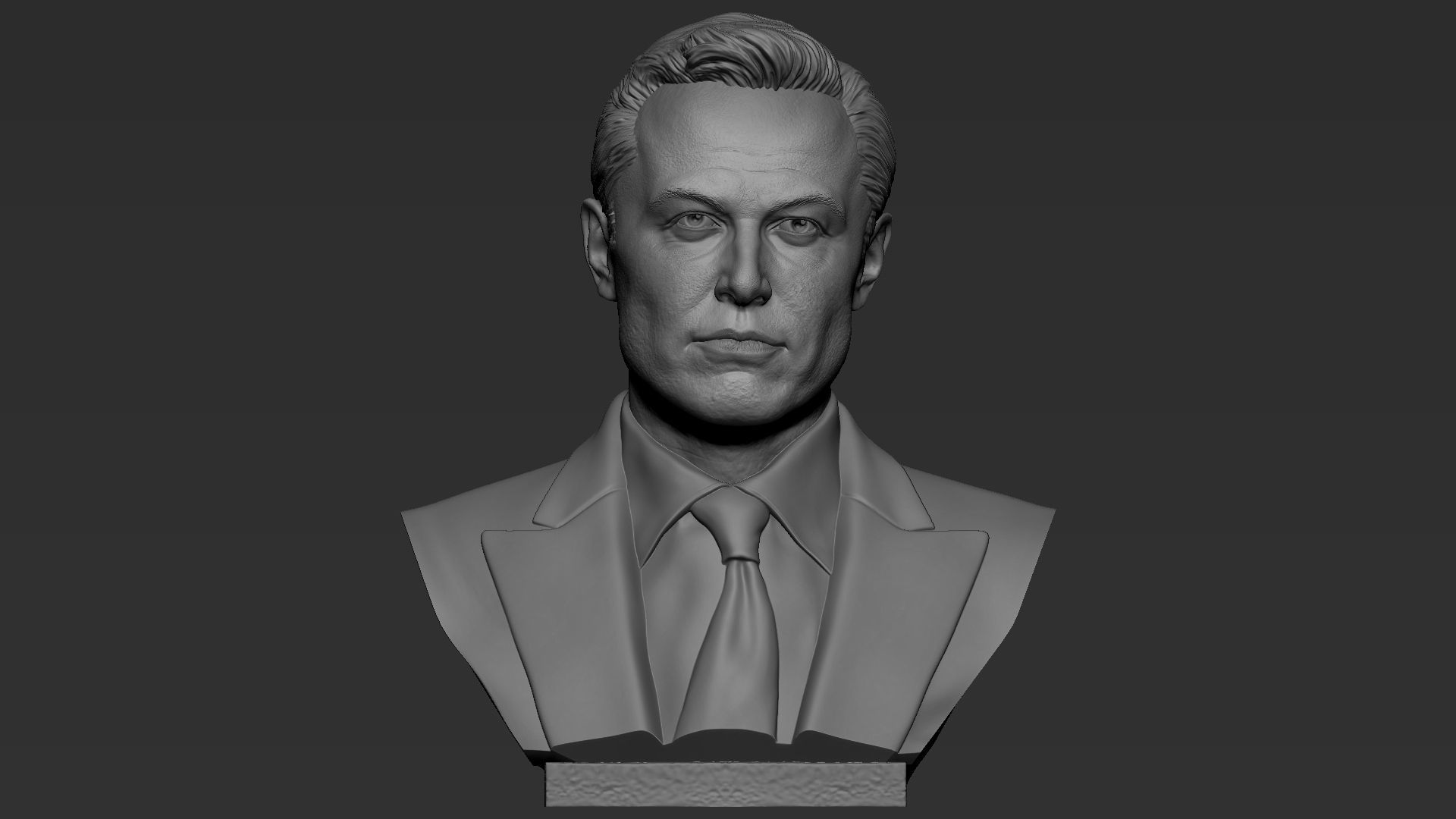 Elon Musk 3D model 3D printable | CGTrader