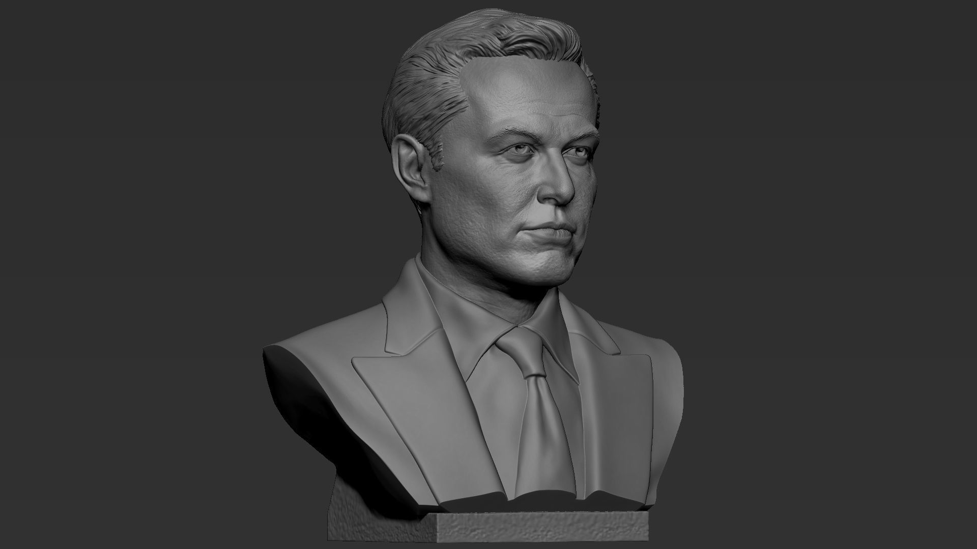 Elon Musk 3D model 3D printable | CGTrader