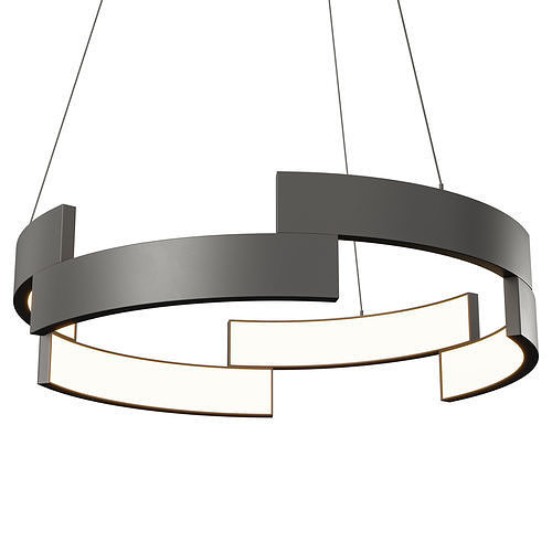 Trap LED Pendant Light-medium 3D model | CGTrader