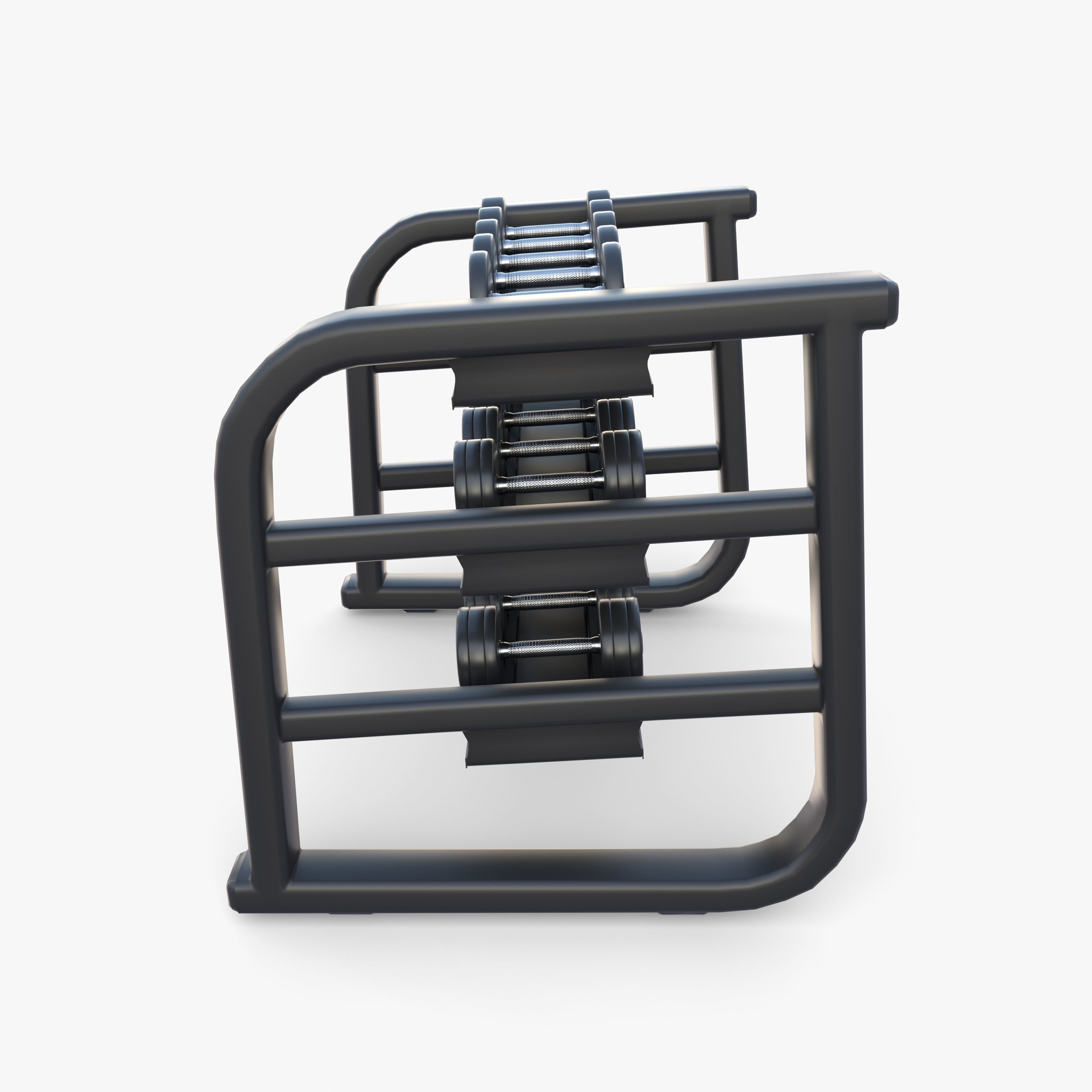 Dumbbell rack v1 3D model | CGTrader