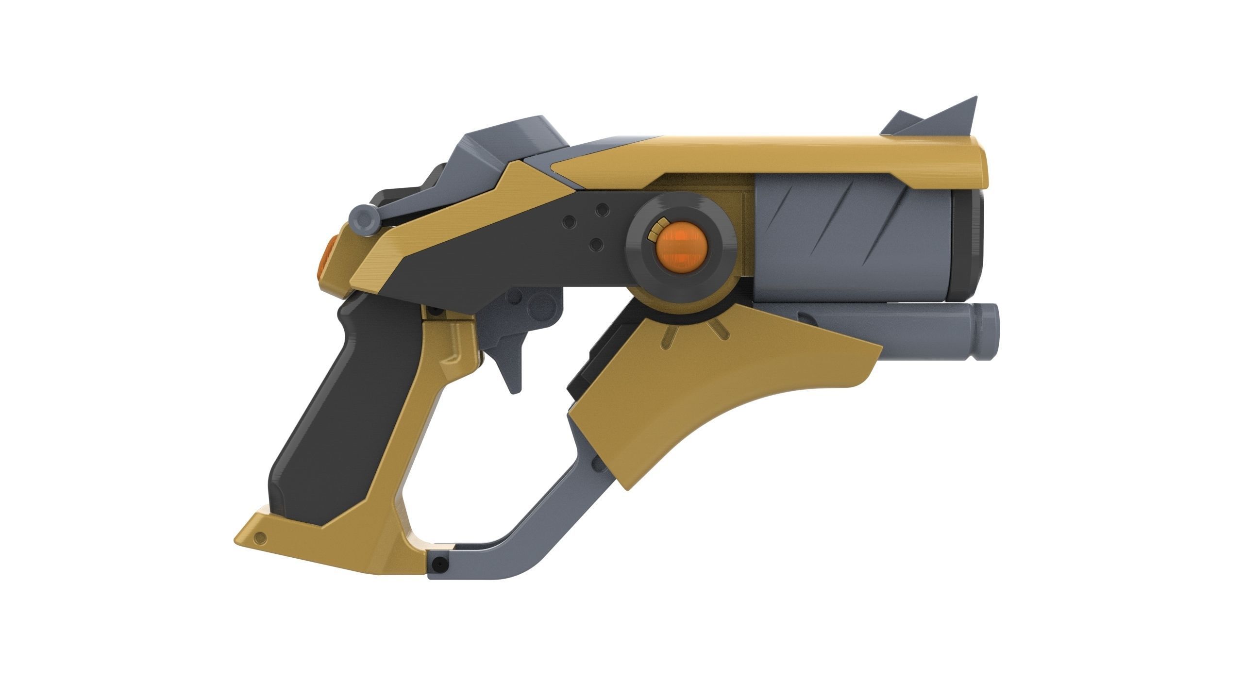 Mercy Blaster Devil Skin - Overwatch - Commercial - STL 3D model 3D ...