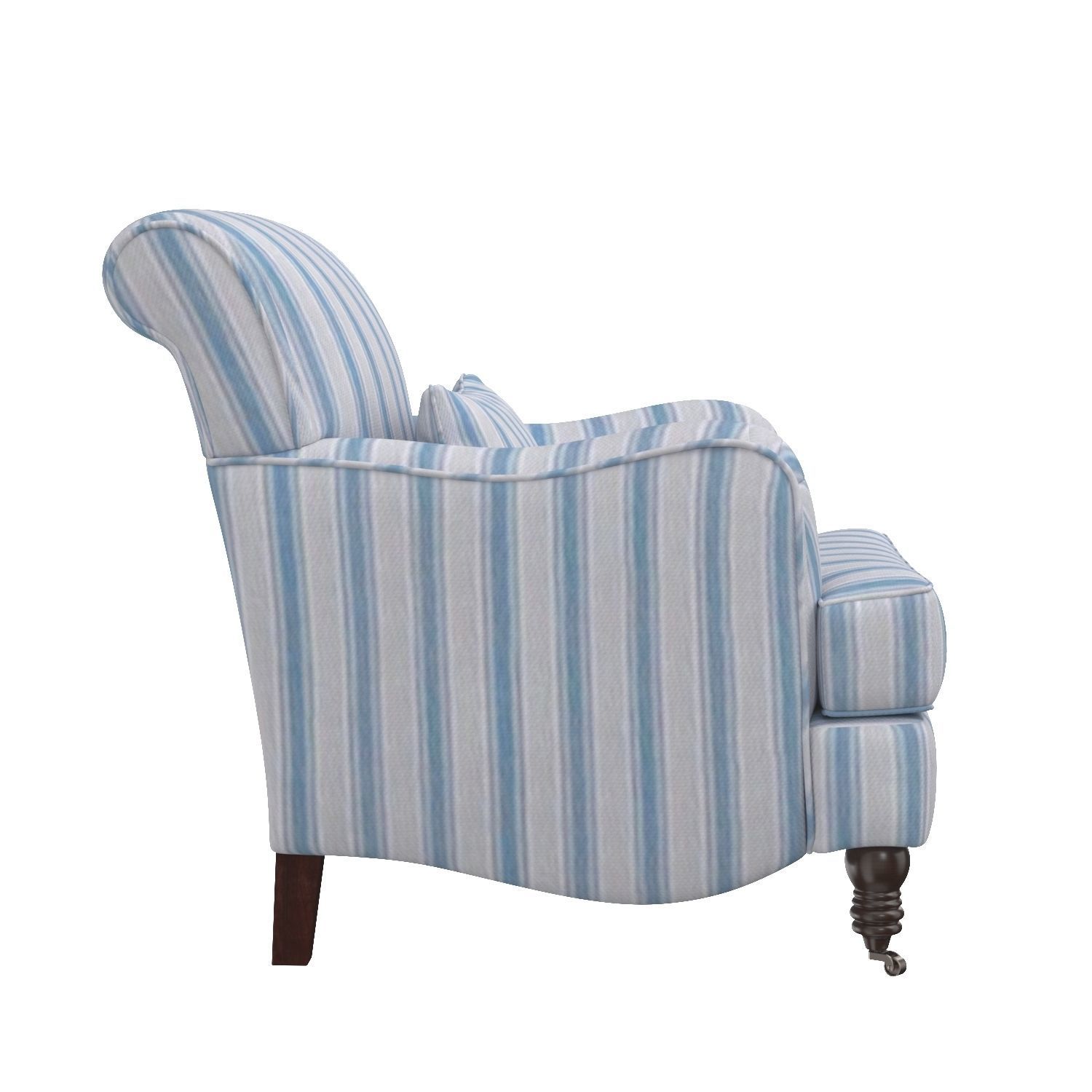 Nickey Kehoe Collection English Roll Arm Chair 3D model | CGTrader