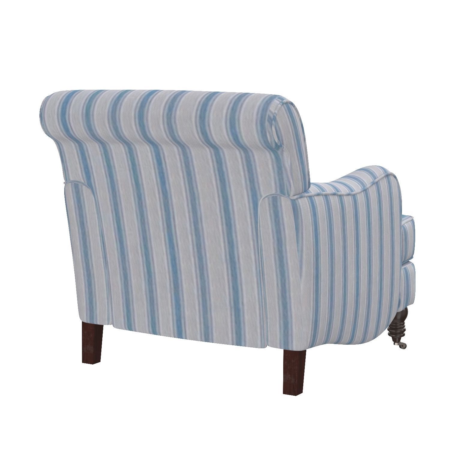 Nickey Kehoe Collection English Roll Arm Chair 3D model | CGTrader