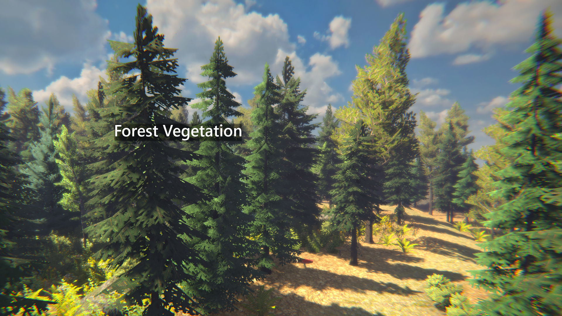 3D model Forest Vegetation Pack VR / AR / low-poly | CGTrader
