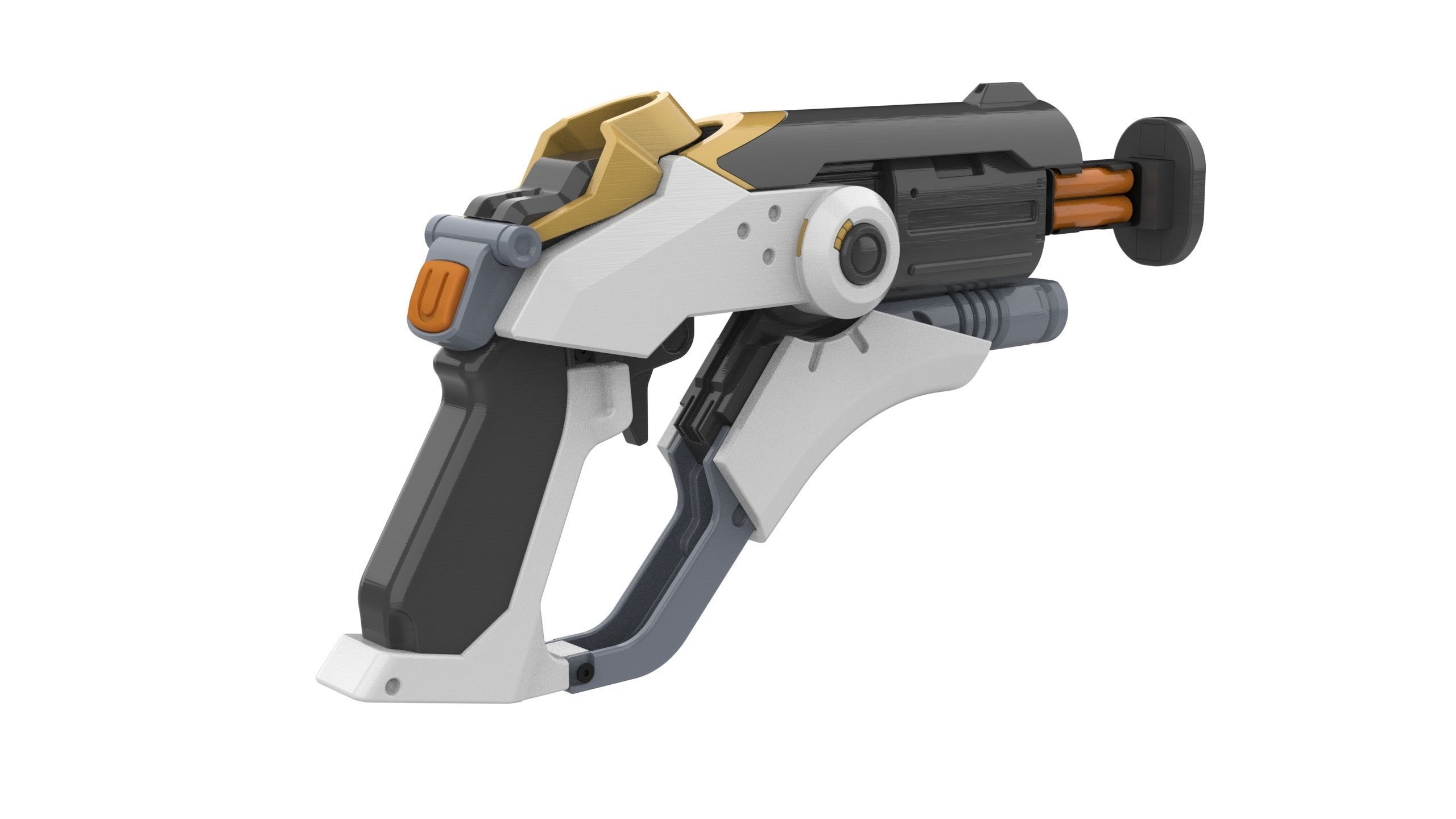 Mercy Blaster 3 Skins - Overwatch - Commercial - STL 3D model 3D ...
