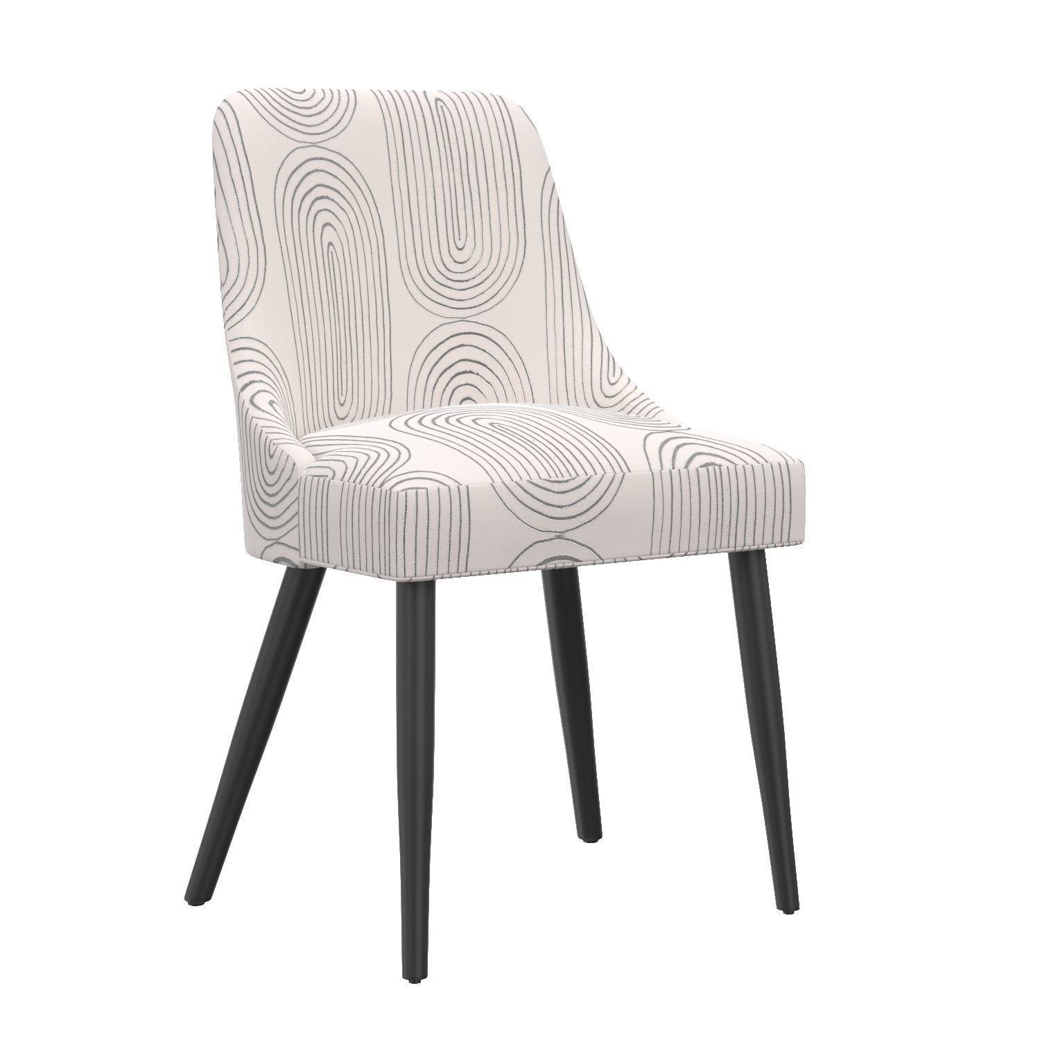 Geller Modern Dining Chair in Patterns 3D model | CGTrader