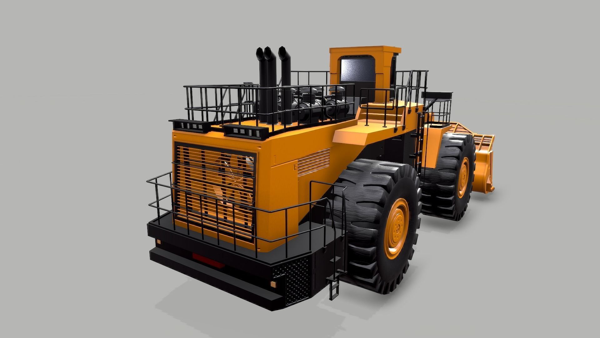 3D model Industrial Vehicle Loader VR / AR / low-poly | CGTrader