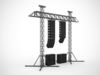 Concert Sound System Line Array 3D model | CGTrader