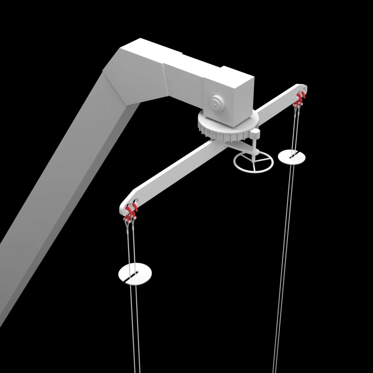 Crane medical 3D model | CGTrader