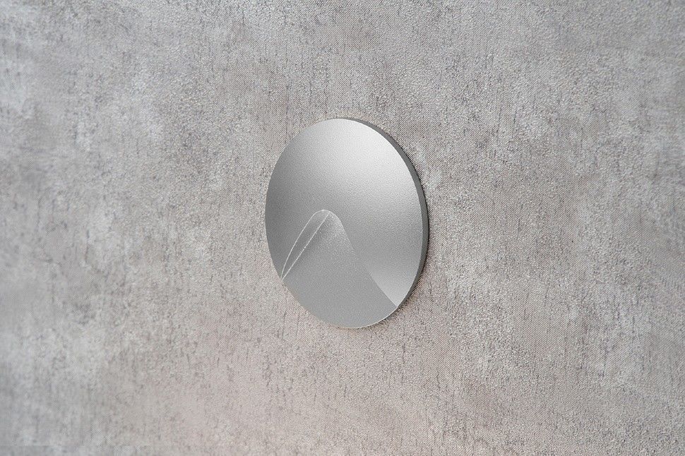 IT-750-Alum Alum Round Step Light LED Stair Light Integrator free 3D ...