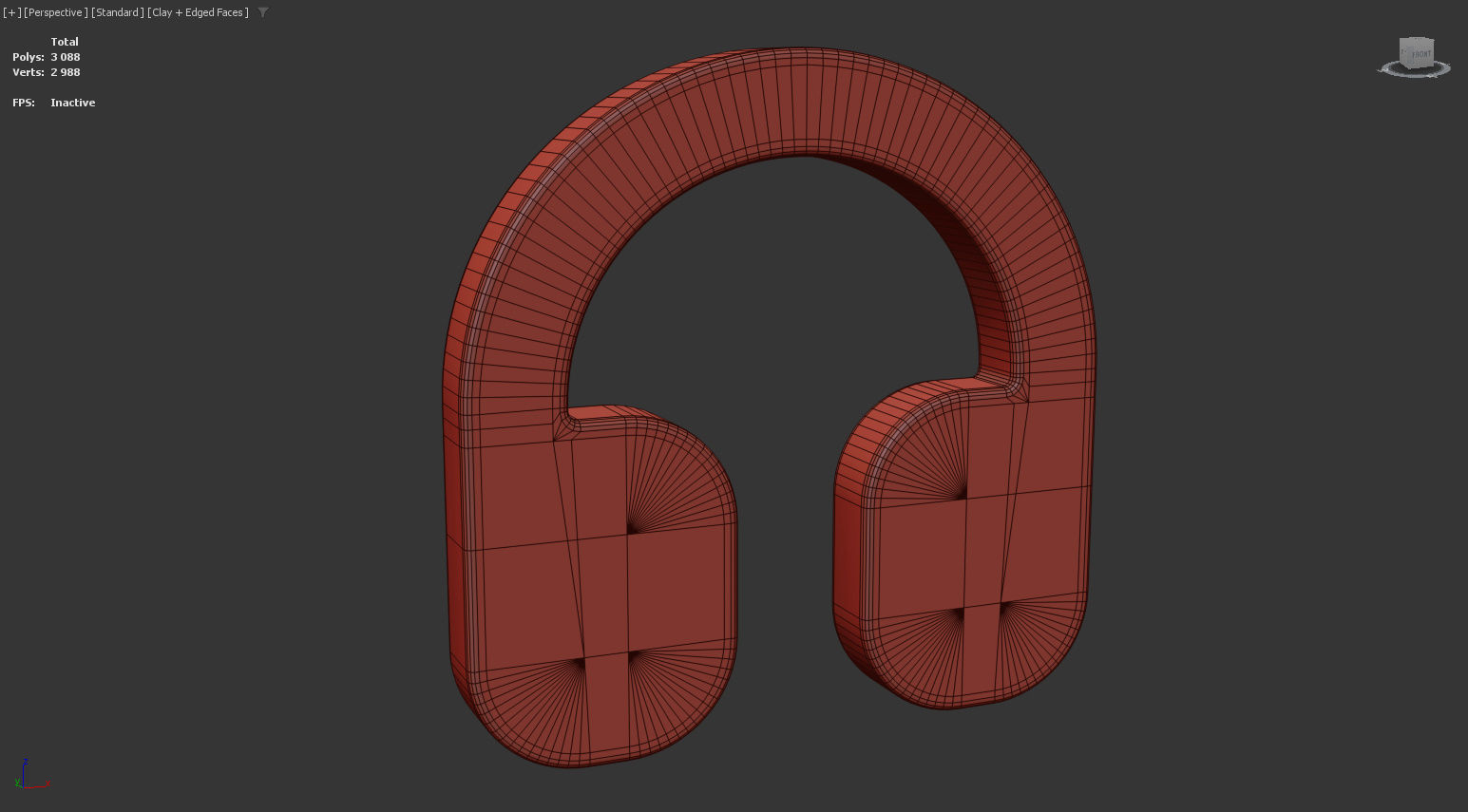 3D model Headphone icon VR / AR / low-poly | CGTrader