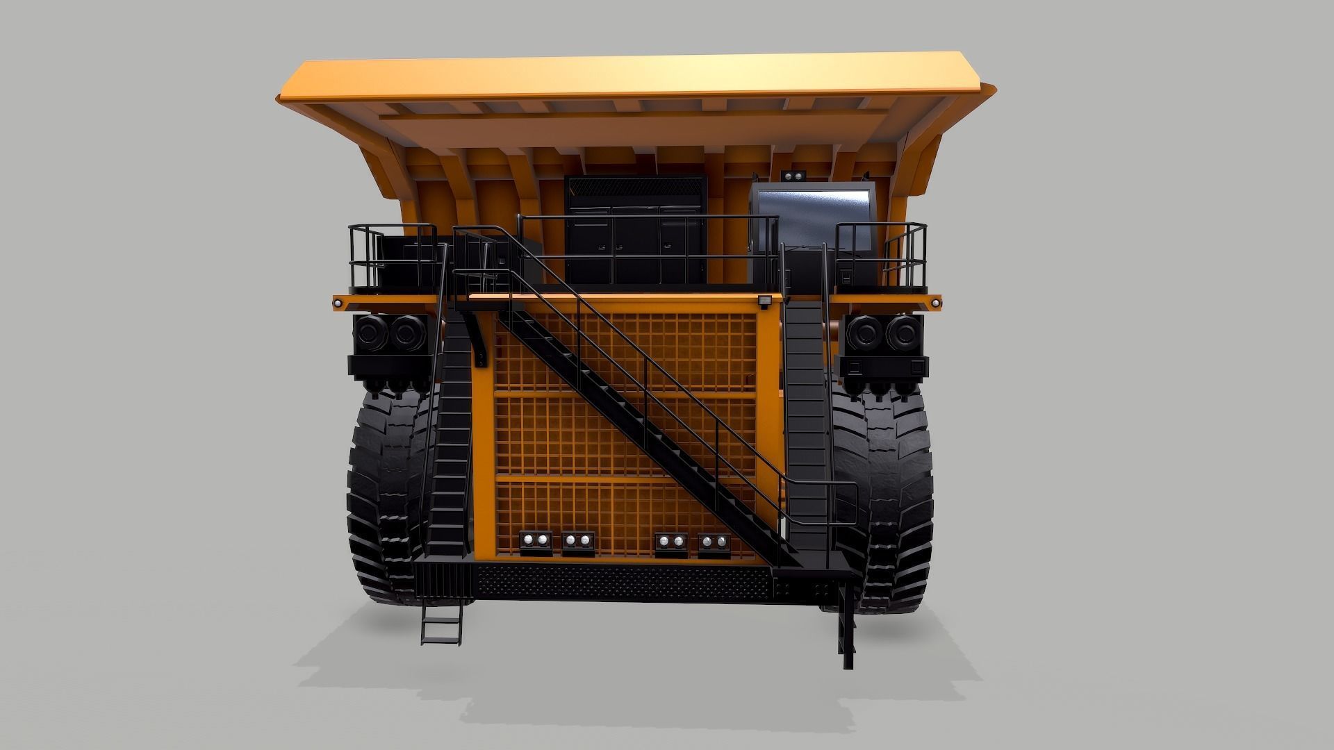 3D model Industrial Vehicle Mine Truck VR / AR / low-poly | CGTrader
