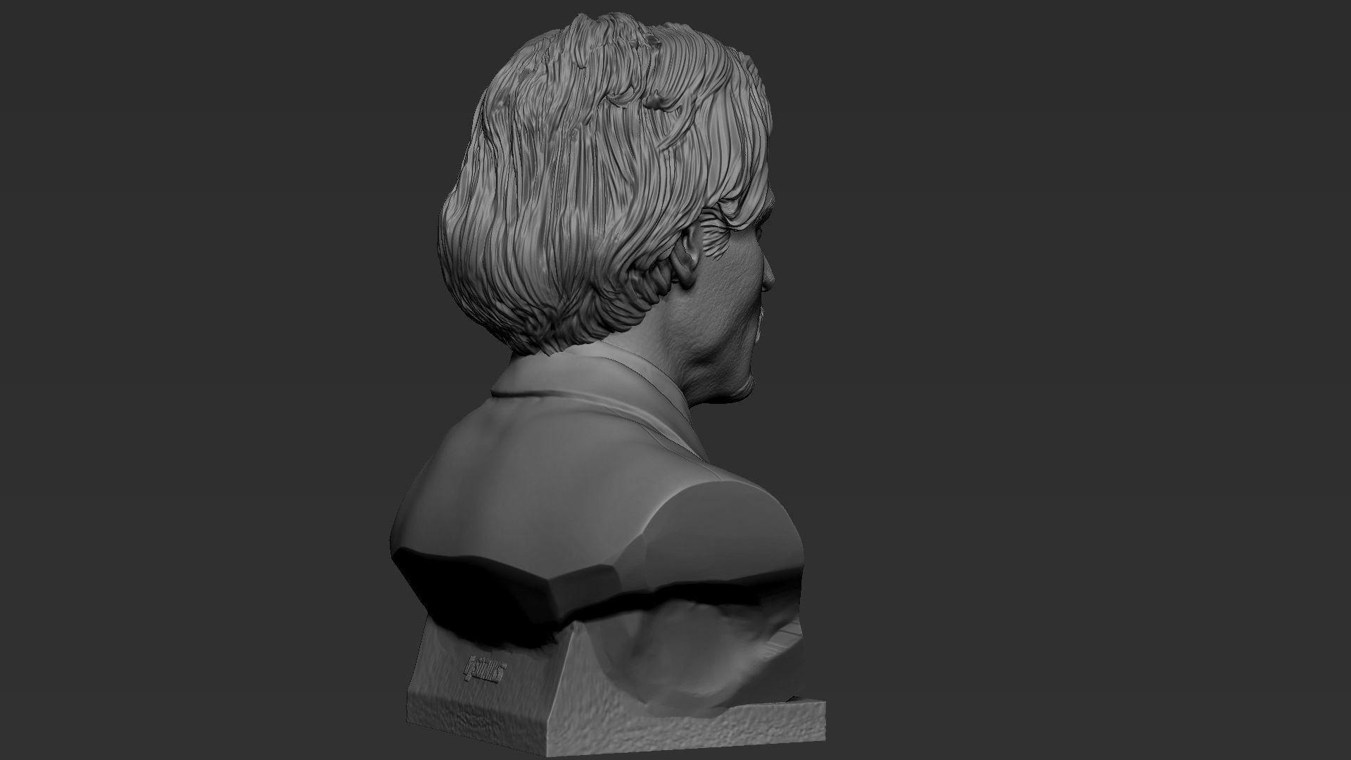 Johnny Depp 3D model 3D printable | CGTrader