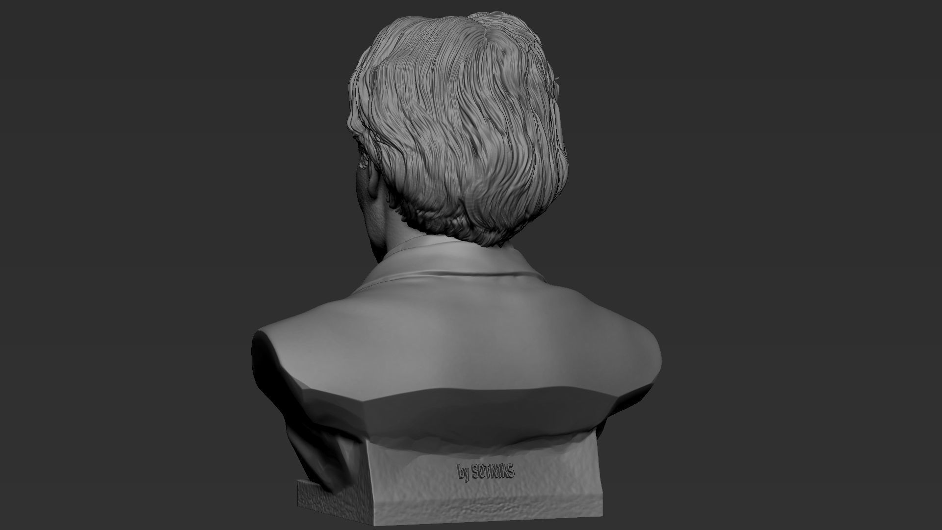 Johnny Depp 3D model 3D printable | CGTrader