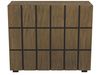 CYPRESS BROWN Two Door Dimensional Squares Cabinet 40 inch 3D model ...