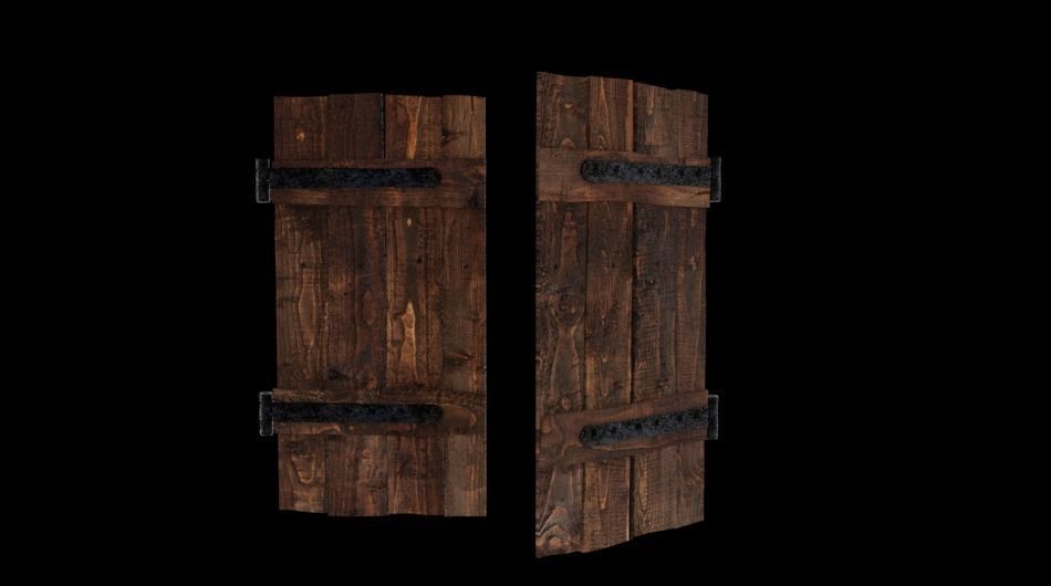 3D model Shutters - Volets VR / AR / low-poly | CGTrader
