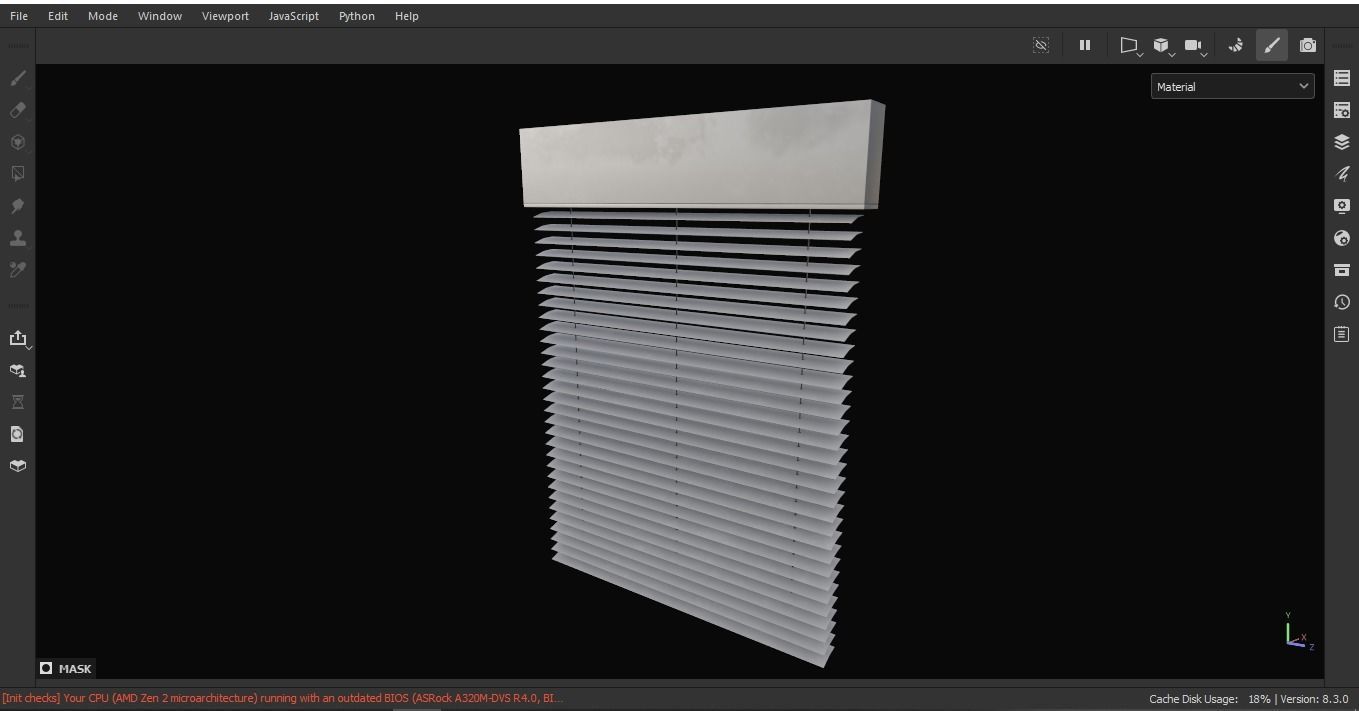 3D model Window blind 3D Model VR / AR / low-poly | CGTrader