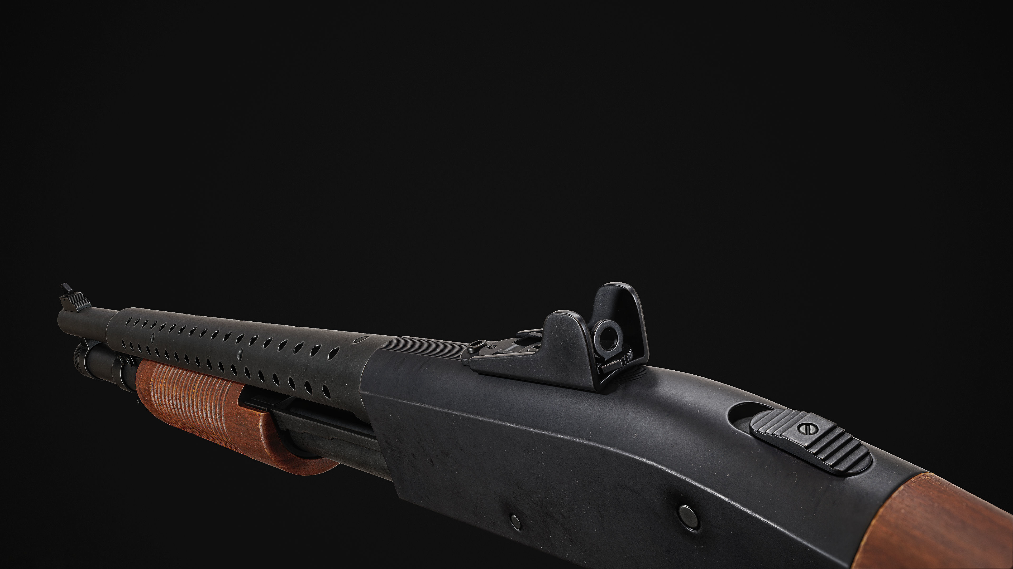 3D model Mossberg 590 VR / AR / low-poly | CGTrader