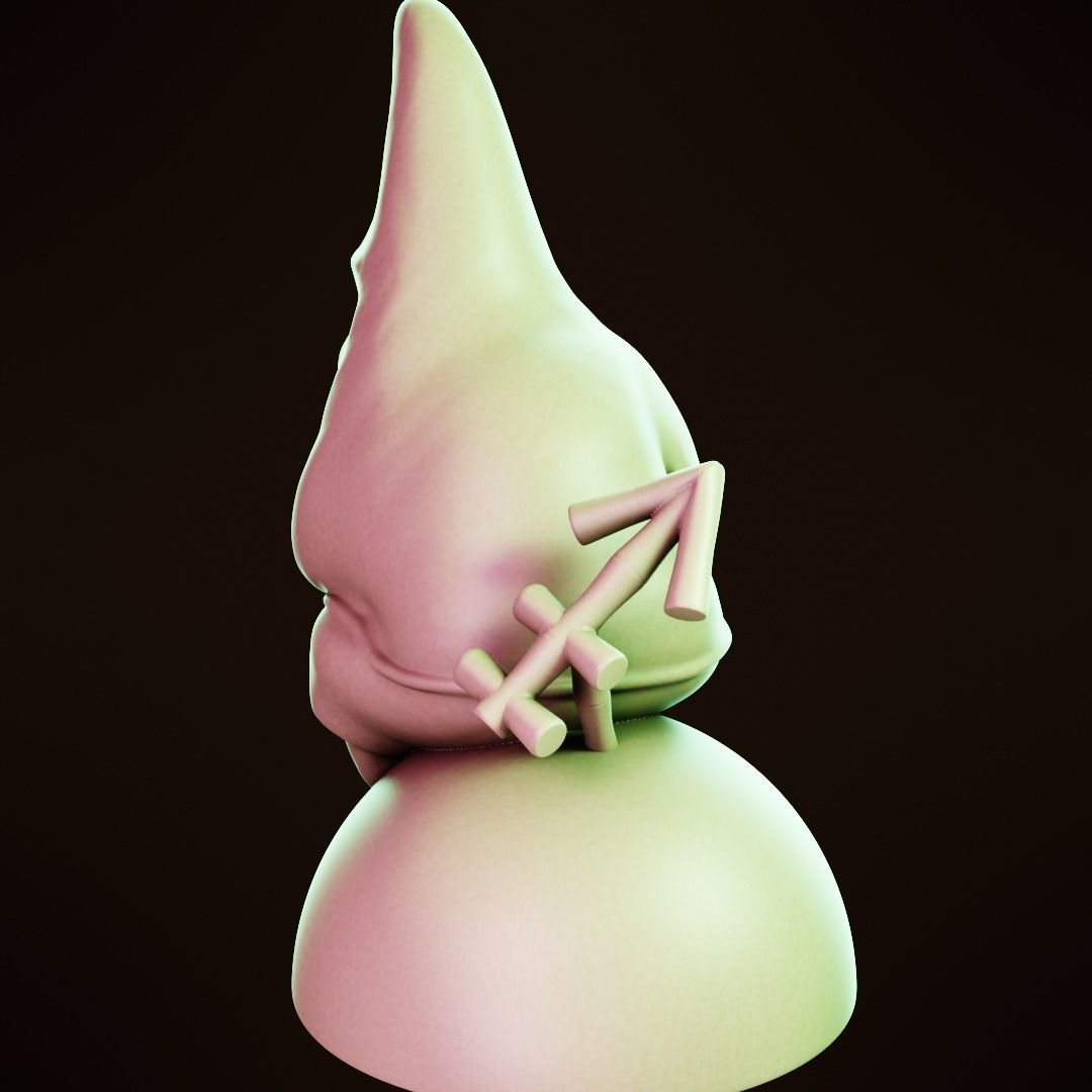 Patrick Star - The Thinker 3D model 3D printable | CGTrader