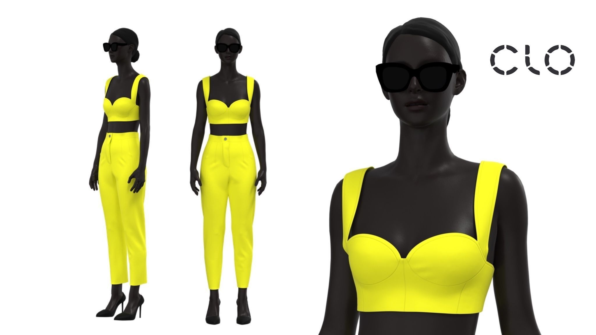 Suit Top and Pants 3D model | CGTrader