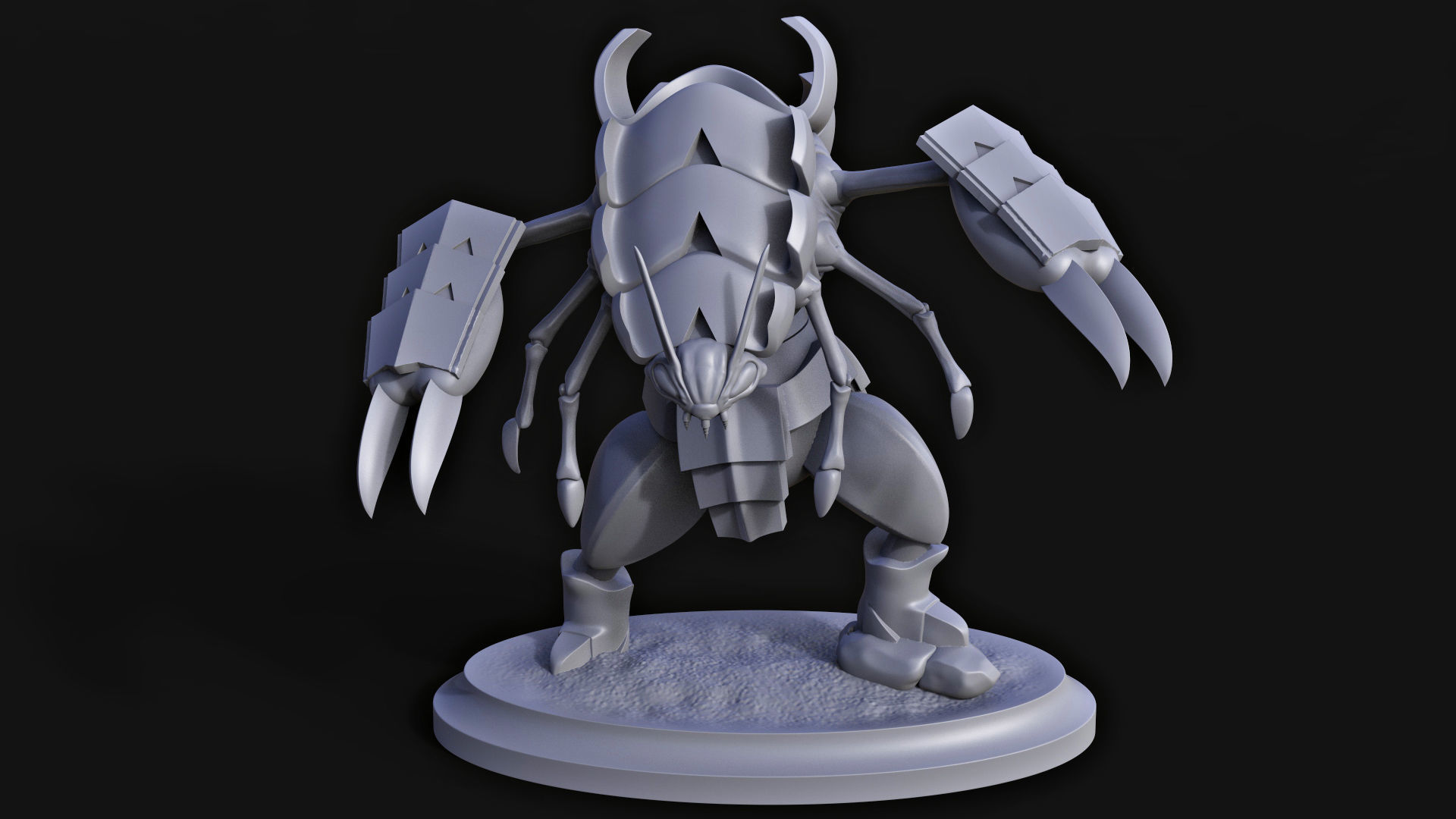 Golisopod - Pokemon Sun and Moon 3D model 3D printable | CGTrader
