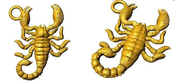 Scorpio 3D model 3D printable | CGTrader
