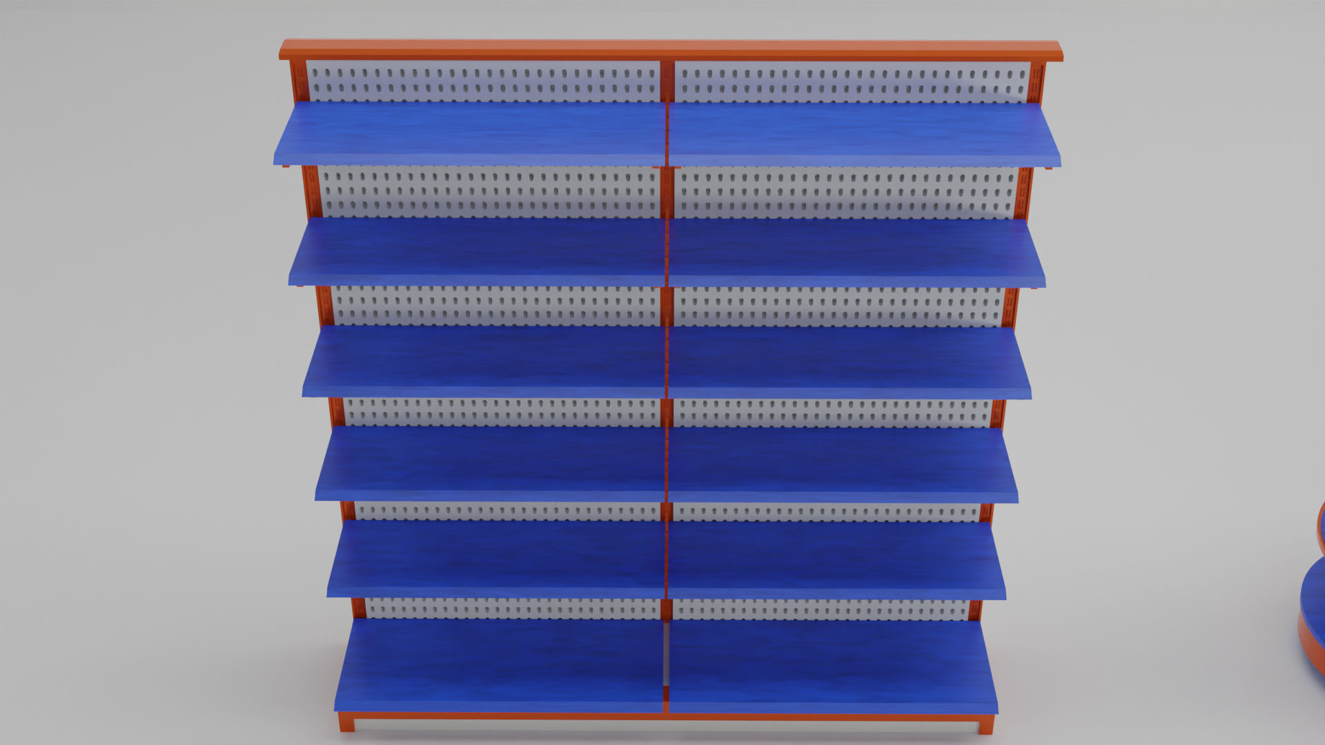 HQ Supermarket Shelves 3D model | CGTrader