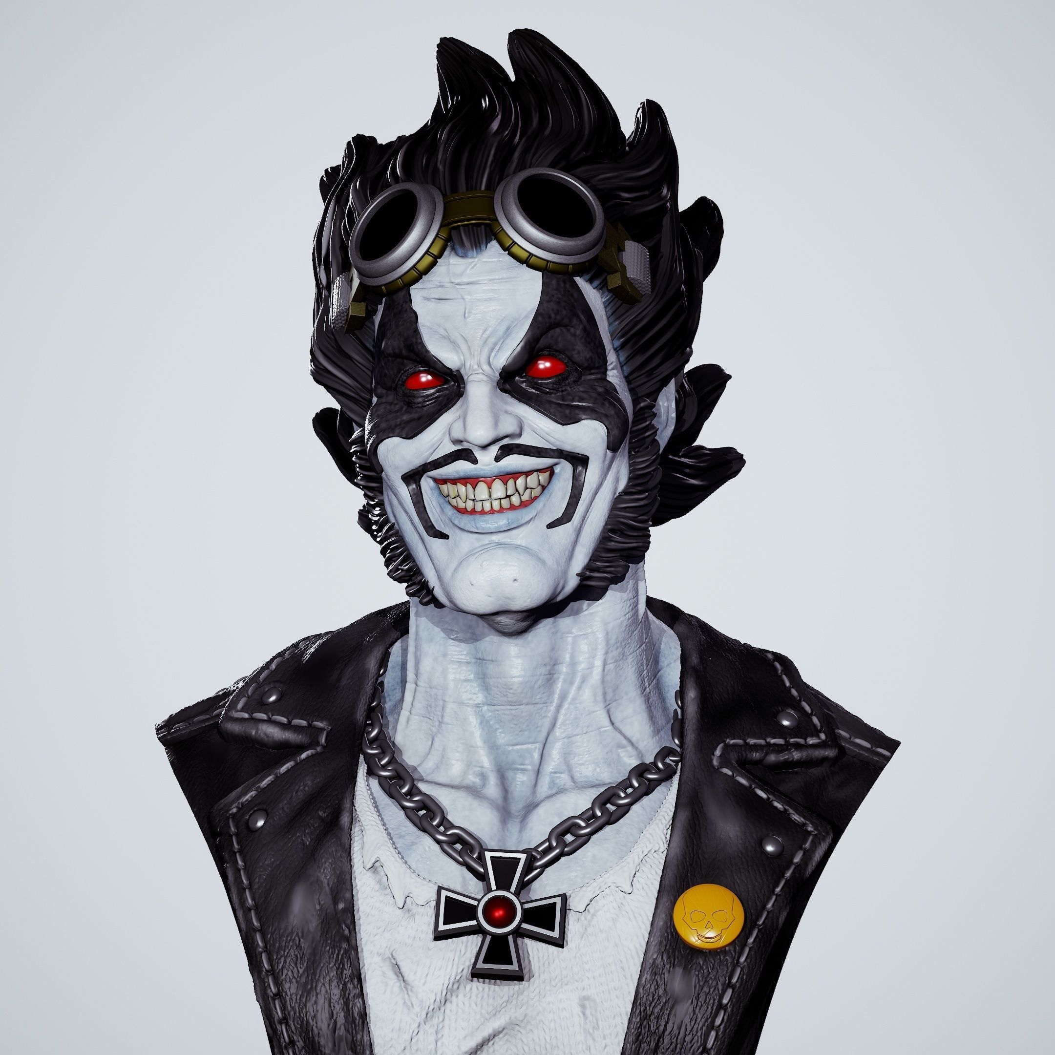 LOBO DC COMICS 3D model 3D printable | CGTrader