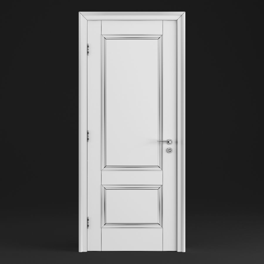 Interior Wooden Door 3D model | CGTrader