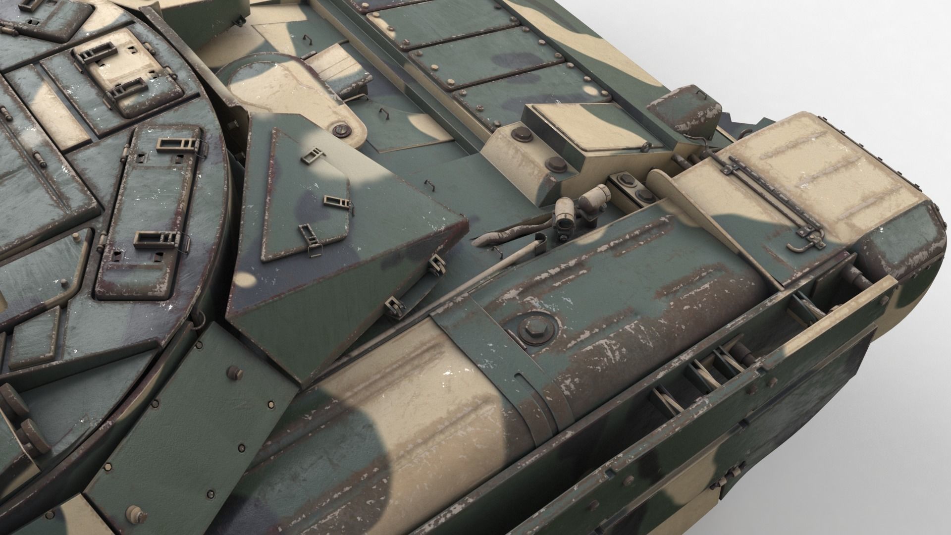 Tank Terminator BMPT 72 Camouflage 3D model | CGTrader